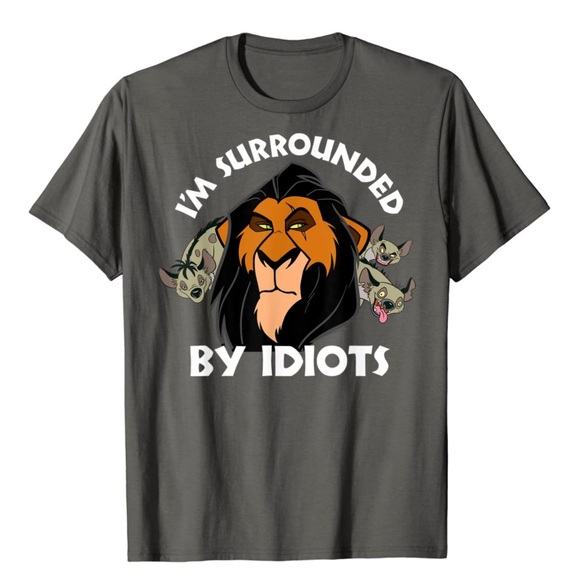 Disney | Shirts | Disney Scar Tshirt | Poshmark